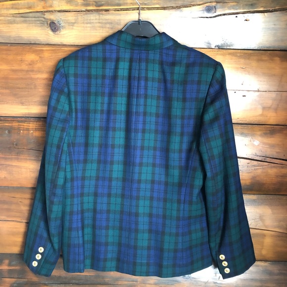 Pendleton | Jackets & Coats | Vintage Pendleton Plaid Blazer | Poshmark